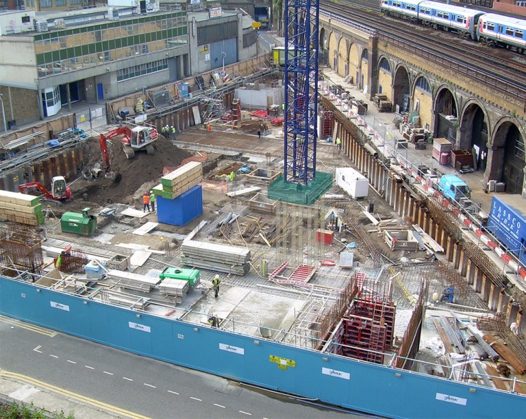 P&S Consulting Engineers | Rope Walk, London – Piled Tower Crane Base ...
